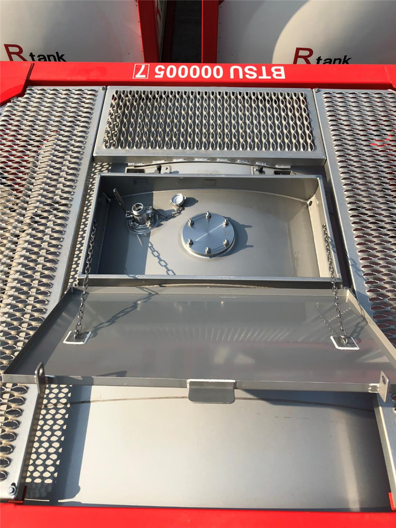 Used mobile tank/container, Stainless steel 316 26000 liter - BTS Tank ...